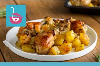 El mejor Pollo Rustido de la abuela: La receta tradicional