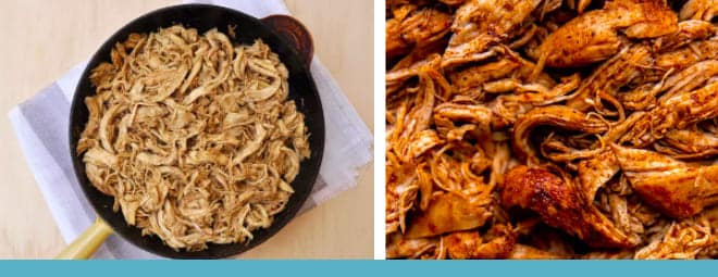 Prueba la Mejor Tinga de pollo Receta de la abuela