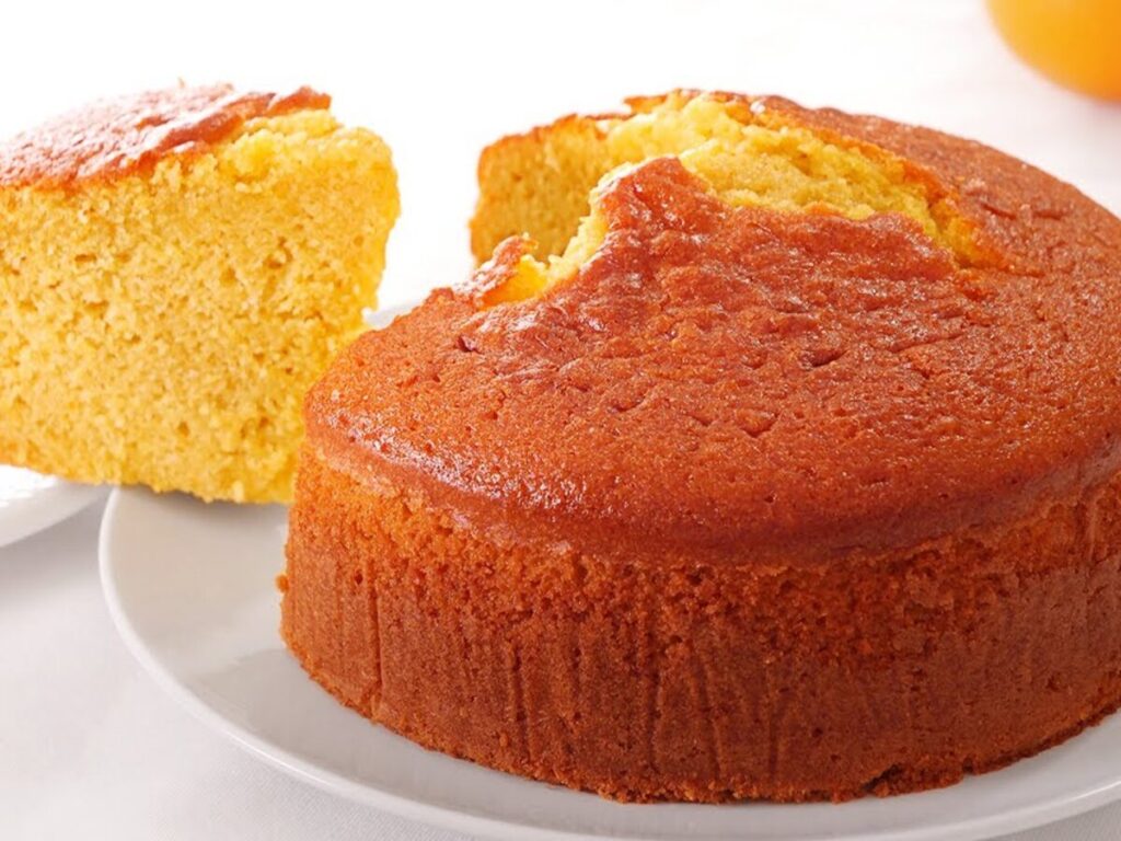 Bizcocho de naranja y yogur: Delicioso postre casero para disfrutar en ...